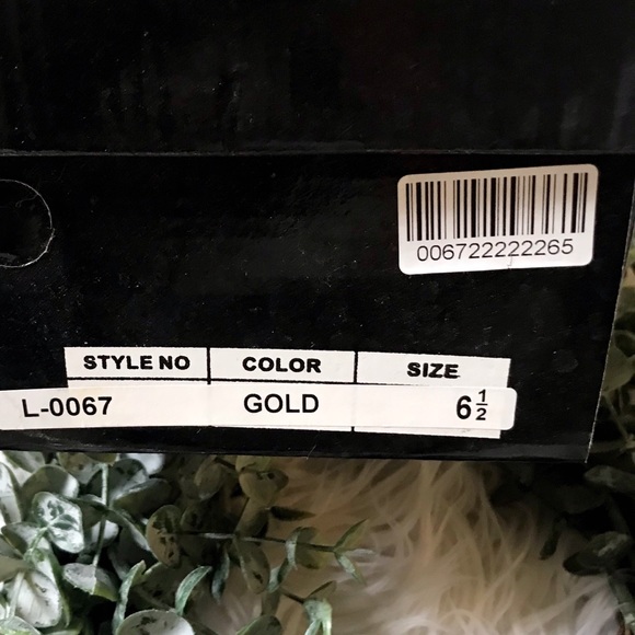 Mata | Shoes | 525 Mata Gold Glitter Slip On New | Poshmark